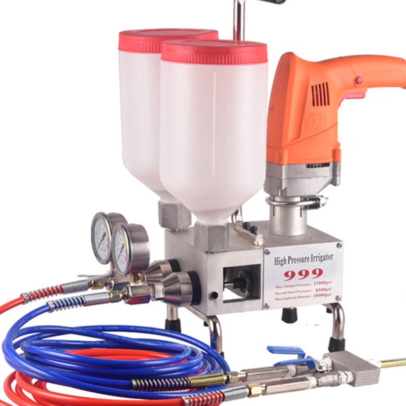 220V/1100W waterproofing concrete crack repair tool double liquid ...