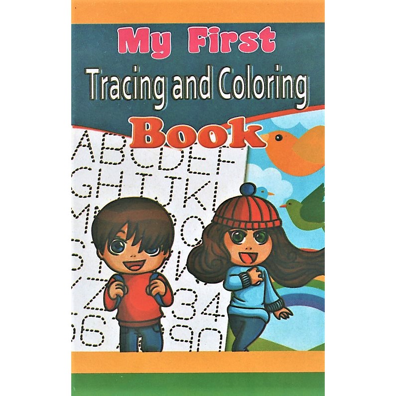 My First Tracing And Coloring Book - Also Avaialble in Shopee Abakada ...