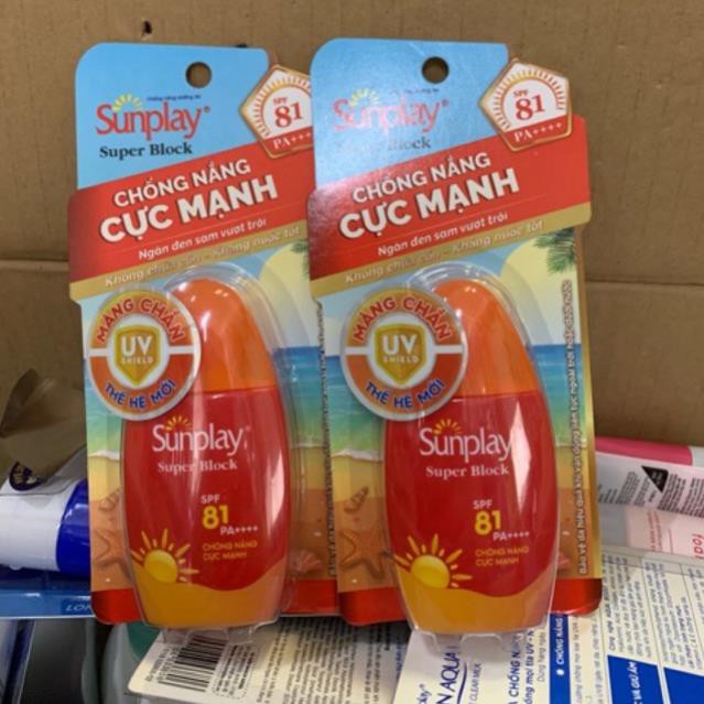 Sunplay Super Block SPF81 PA+ (30g) | Shopee Philippines
