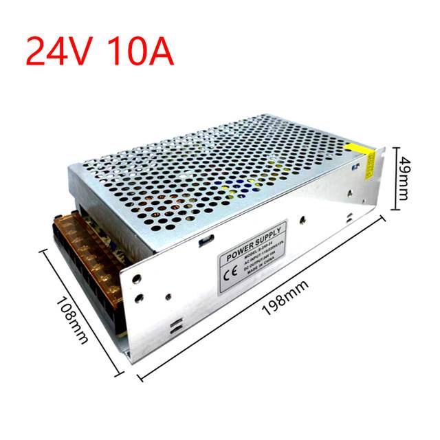 DC 24V Volt Power Supply AC 220V to 24V 1A 2A 3A 5A 6A 8A 10A Power ...