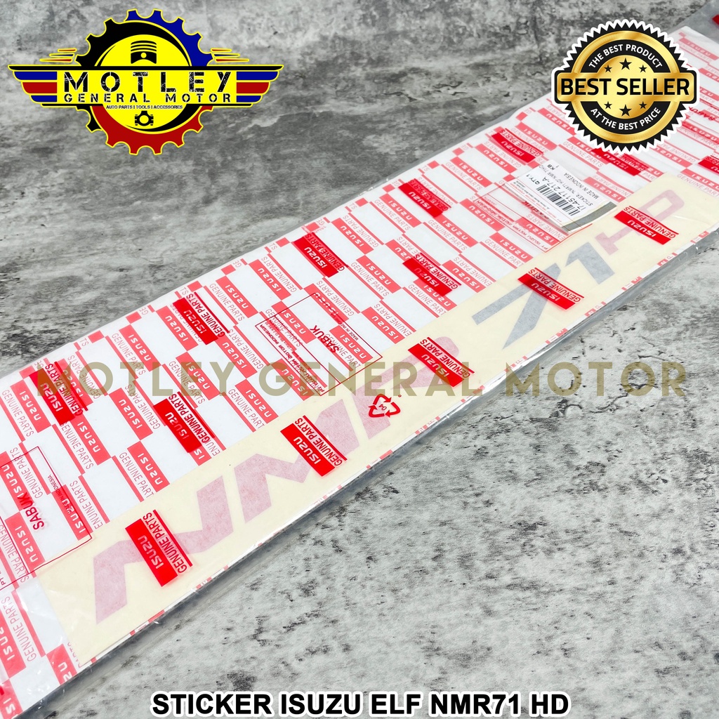Sticker STICKER STICKER ISUZU ELF NMR71 NMR 71 HD | Shopee Philippines