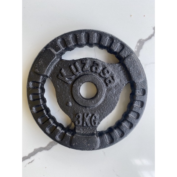 Set of 2 3kg cast iron dumbbells (2 pieces) | Shopee Philippines