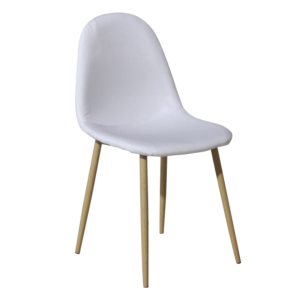 Furniture Source Nordic Wood Chair (White) | Shopee Philippines