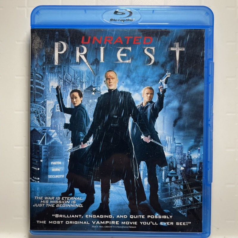Priest Blu-ray Movie (Unrated Version) | Shopee Philippines