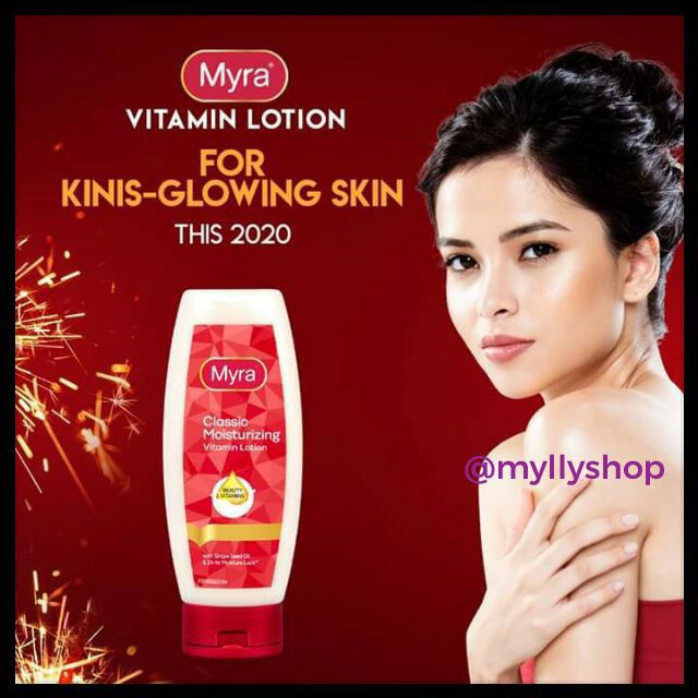 MYRA CLASSIC MOISTURIZING VITAMIN LOTION 200ml | Shopee Philippines