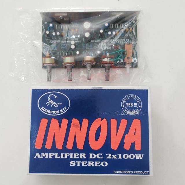 INNOVA 2x100 Watt Stereo 12V DC Active Speaker Kit | Shopee Philippines