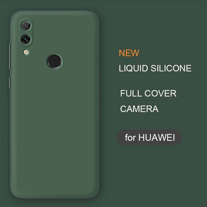 New Liquid Silicone Casing Huawei Nova 3 3i Y8P Y7 Pro Y9 Y9 Prime 2019 ...