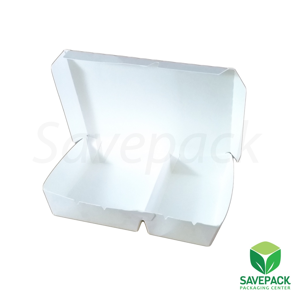 LB-2 Division Paper Meal Box (25 pcs Per Pack) | Shopee Philippines