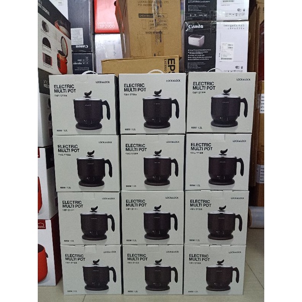 Lock&lock Multi Pot 1.2L EJP316BLK, 220V, 50Hz, 600W – Black (genuine ...