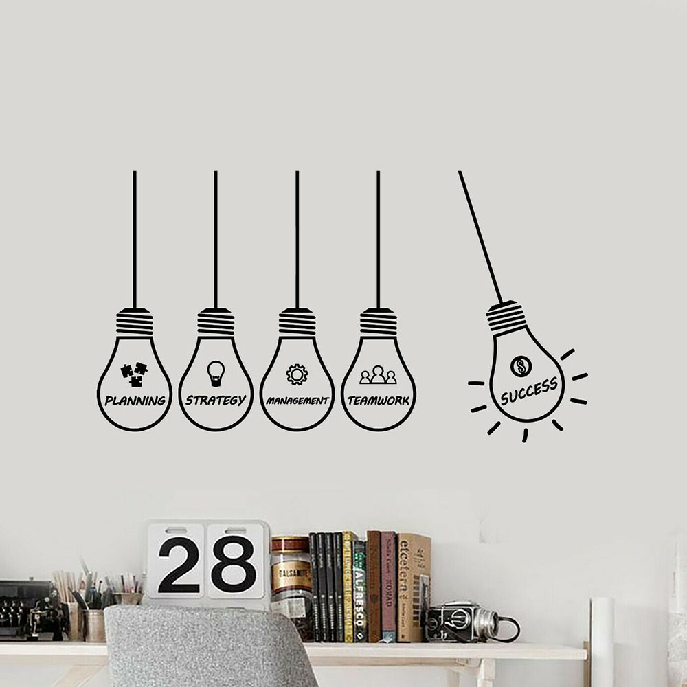 Company Culture Vinyl Wall Decal Office Room Decor Idea Strategy
