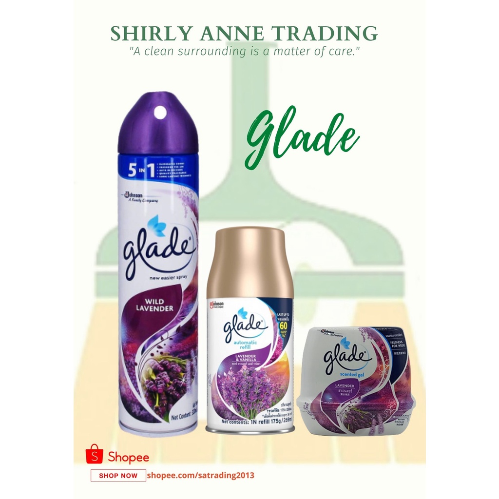 Glade Air Freshener, Scented Gel, Automatic Refill Assorted Scent ...