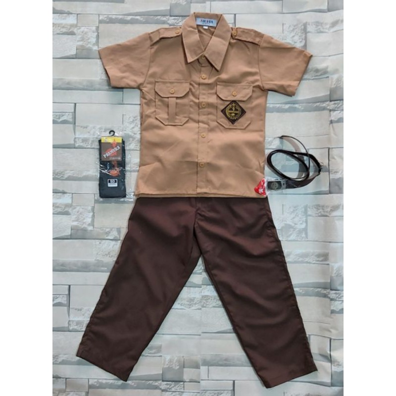Short and long scout school uniform for elementary school boys for ...