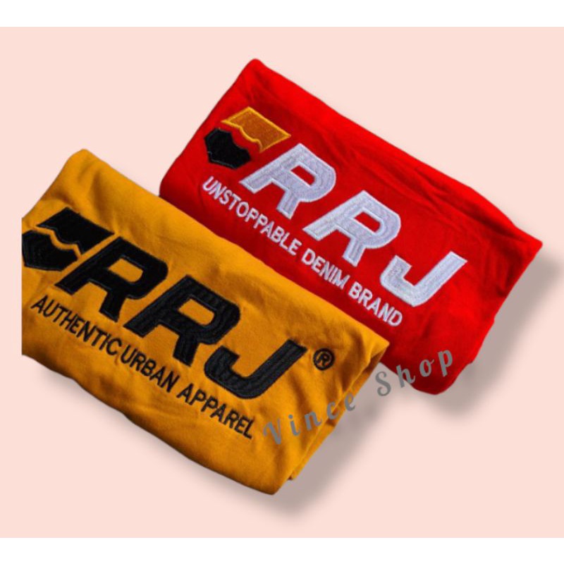 RRJ Mens T'shirt Branded Overruns S-XL 100% Cotton EMBROIDERY | Shopee ...