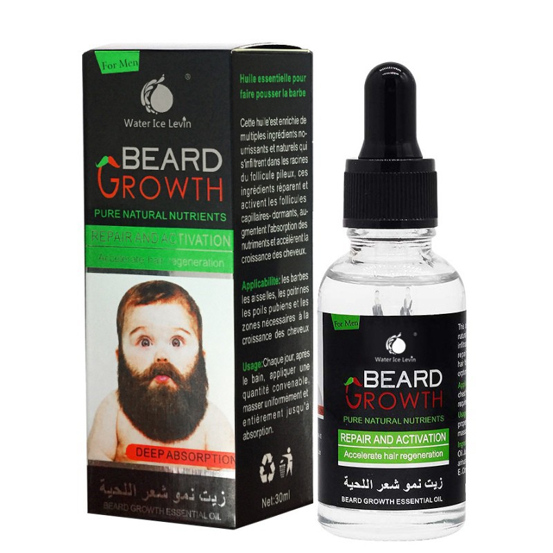 Beard Growth Serum Nourishing Anti-Static Anti-Dandruff Beard Growth ...