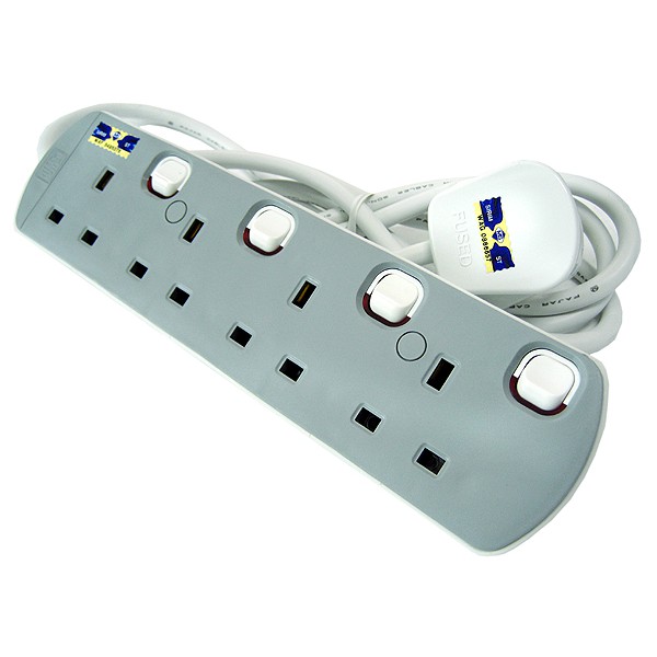 UMS 13AMP Portable Socket Outlet (2 yard length wire) | Shopee Philippines