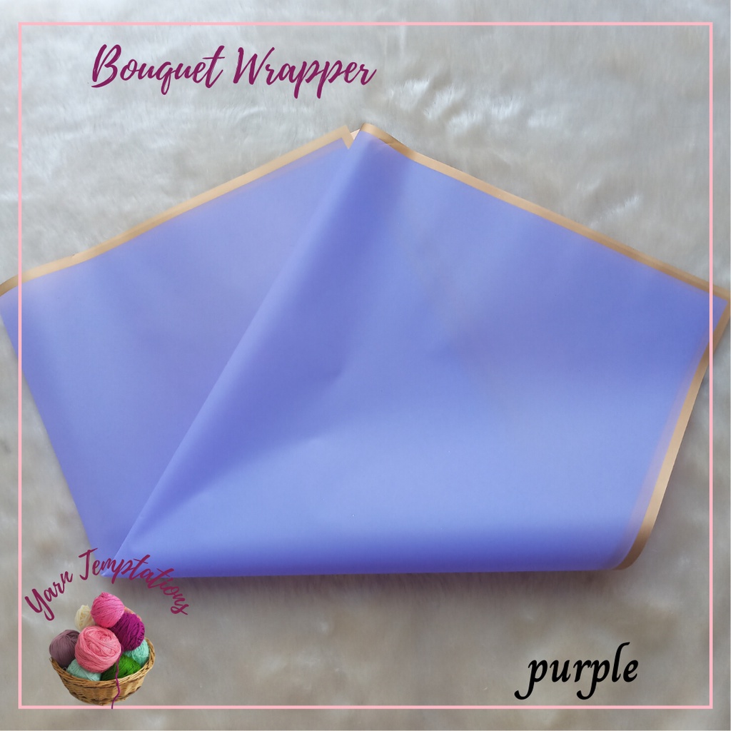 2pcs High Quality Bouquet Wrapper (waterproof) | for Flower Bouquet ...