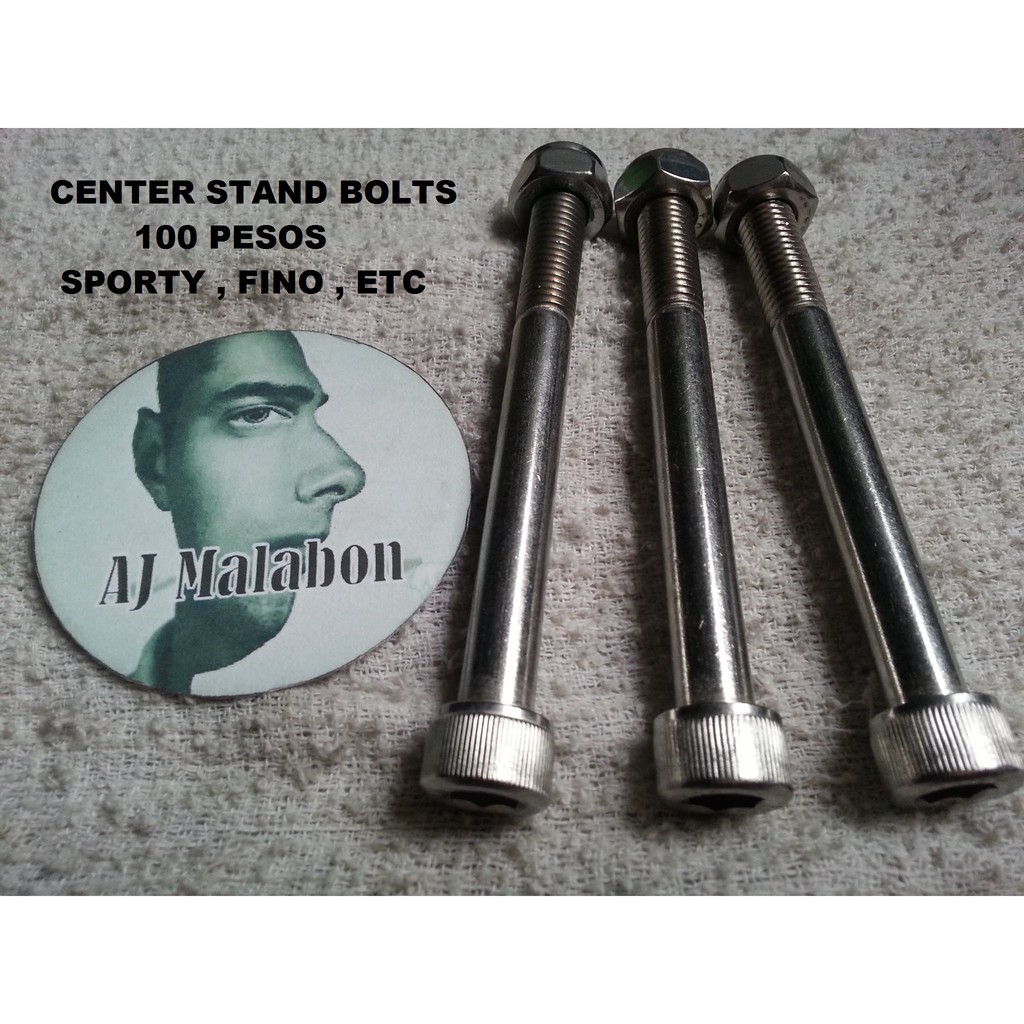 STAINLESS CENTER STAND EHE FOR MIO SPORTY | Shopee Philippines