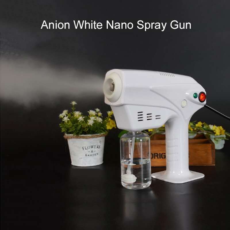 Atomization Fog Machine ☆ Disinfection Blue Light Nano Spray Gun ...