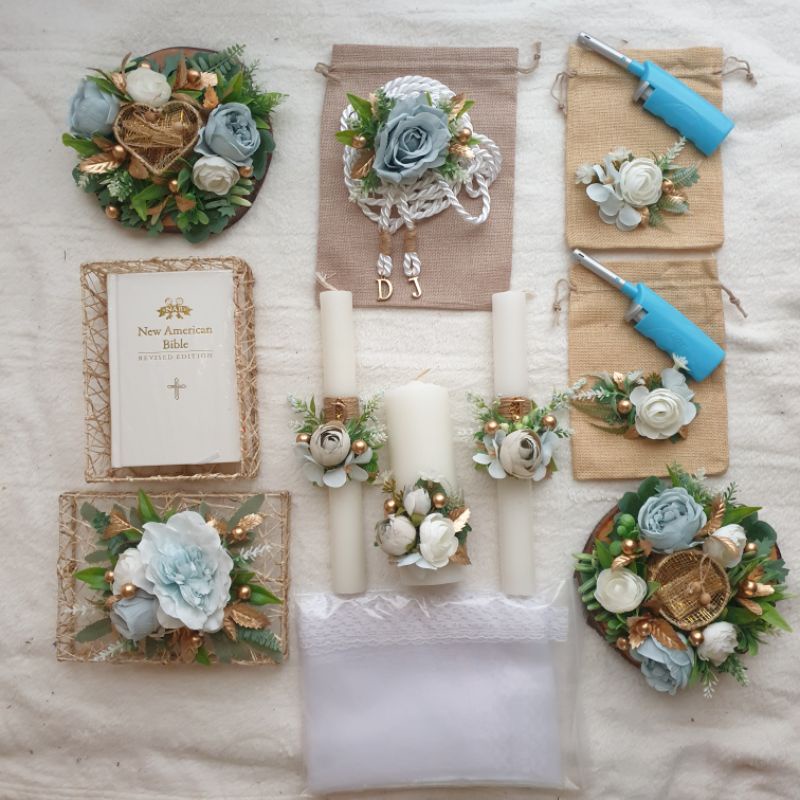 GOLD ACCENT SET Customized Wedding Essentials Sets (please see ...