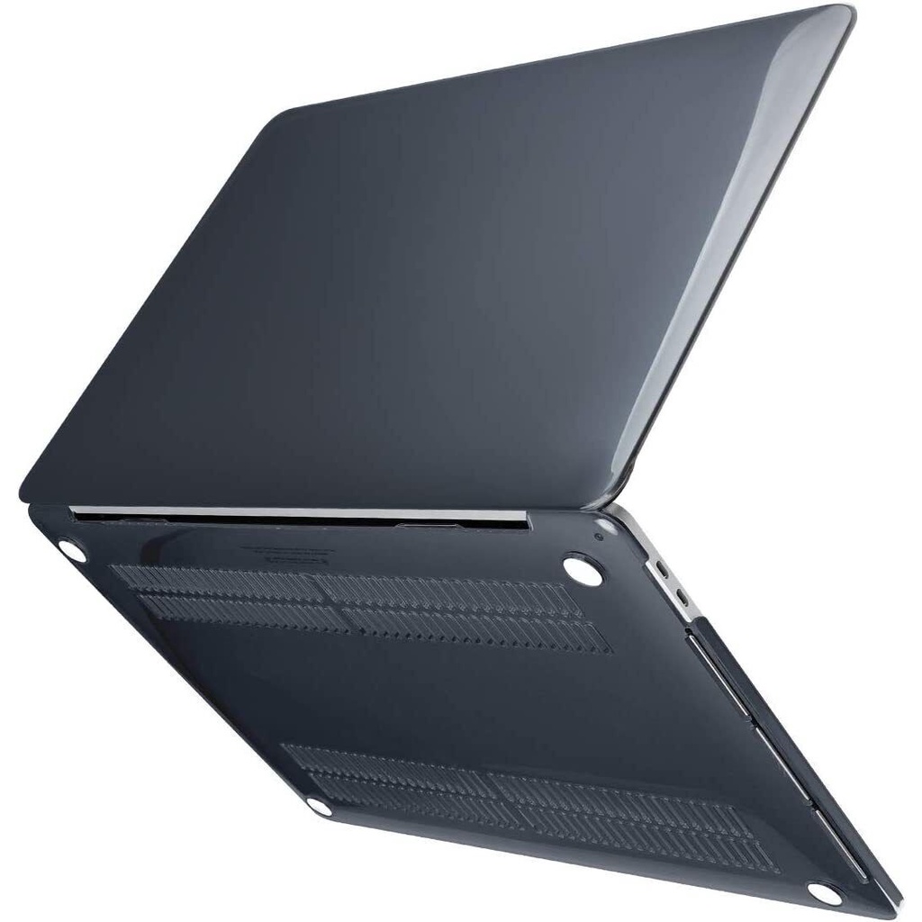 For Macbook Air Pro M2 M3 13'' 14'' 15'' 16'' Matte Crystal Black Case ...