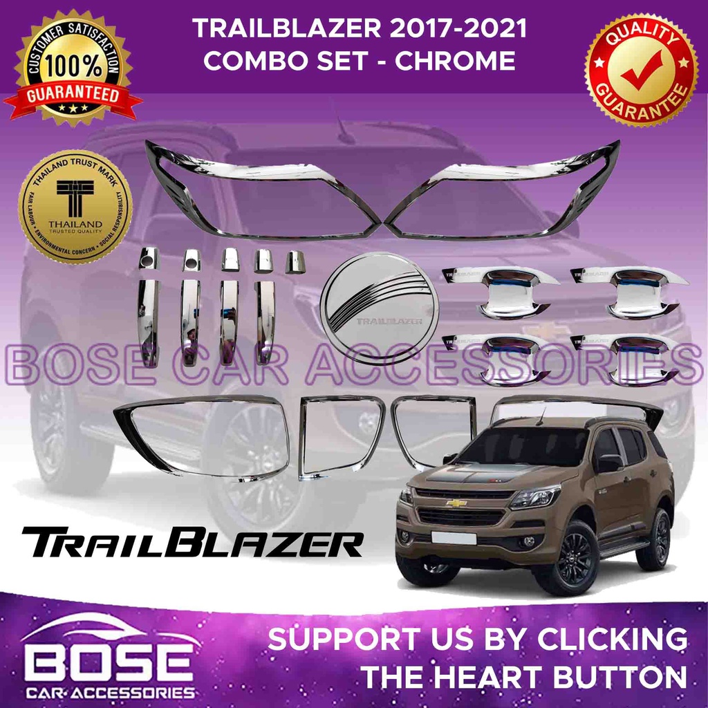 Chevrolet Trailblazer 2017 - Onwards Car Garnish Cover / Combo Set ...
