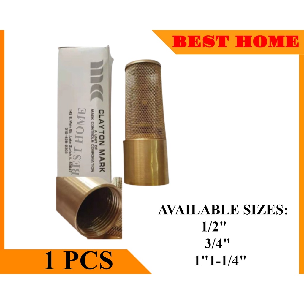 BH-1268 1 Pcs Clayton Foot Valve | Shopee Philippines