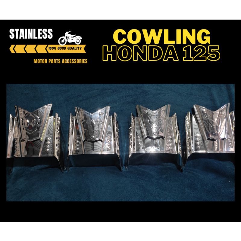 Cowling for Honda tmx 125, Pnoy 125/155 (stainless) | Shopee Philippines