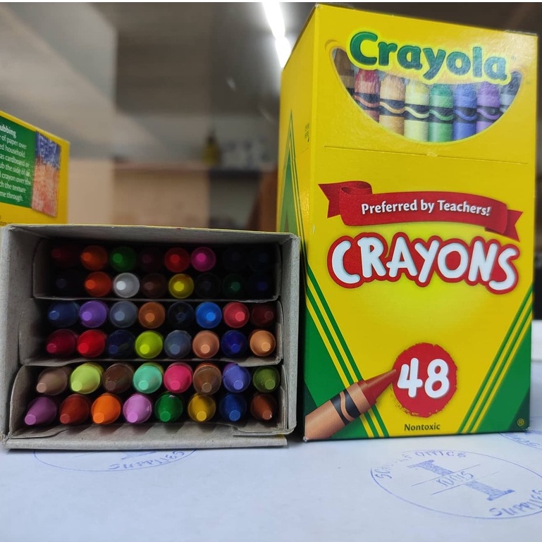 Crayola Crayons 48's 64's | Shopee Philippines