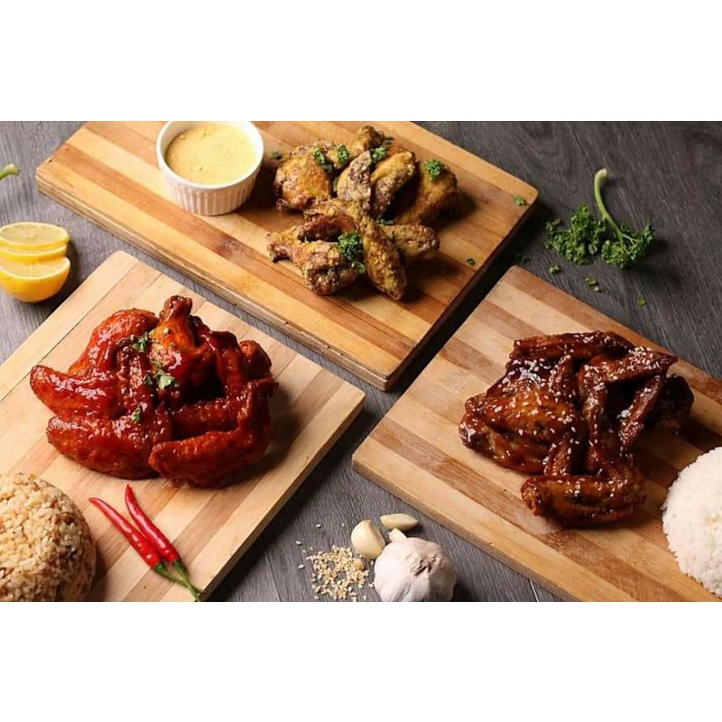 Unli Chicken Wings Sauce Assorted Flavors Negosyo Pack | Shopee Philippines