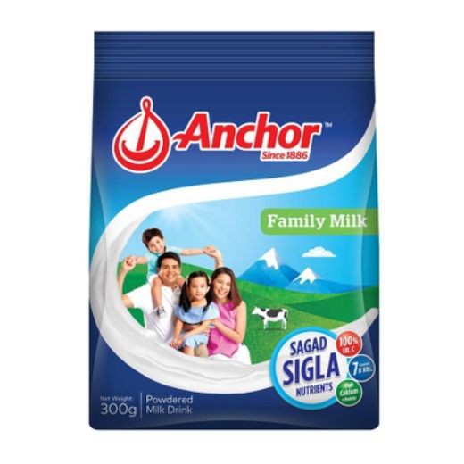 Anchor Family Milk Powder Plain 300G | Shopee Philippines