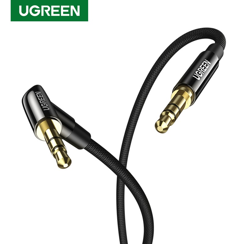 UGREEN Hi-Fi Nylon Braided3.5mm Audio AUX Cable Aux Cord Male To Male ...
