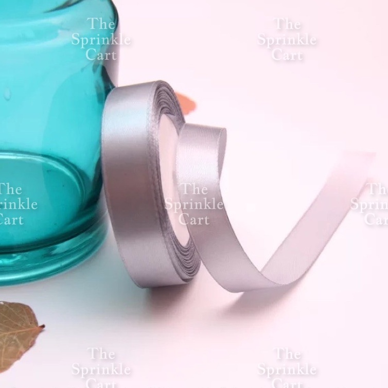 Colored Satin / Glitter Gold Silver Ribbon 23meters | Shopee Philippines