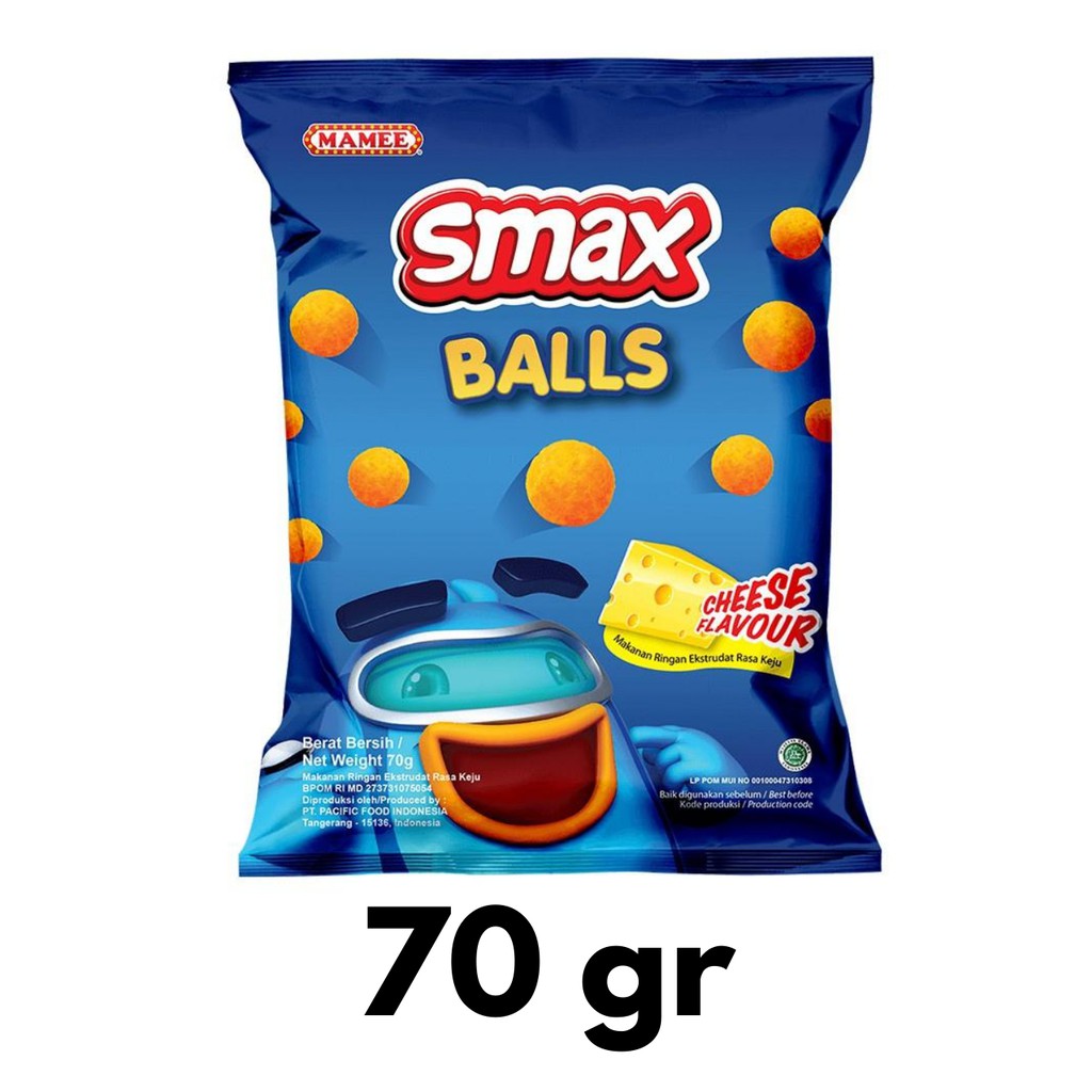 Smax Balls - Cheese Flavor - 70 gr | Shopee Philippines