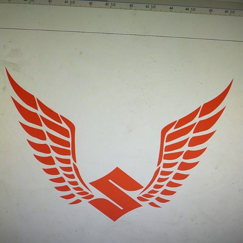 suzuki wings logo sticker gold silver | Shopee Philippines