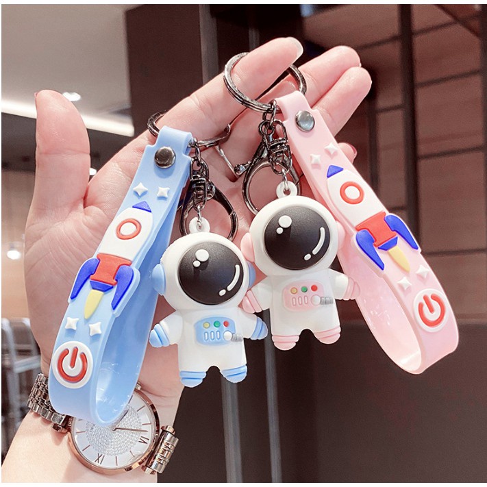 【Ready stock】Astronaut Keychain,Bag Keychain,Gift Keychain Car Keychain ...