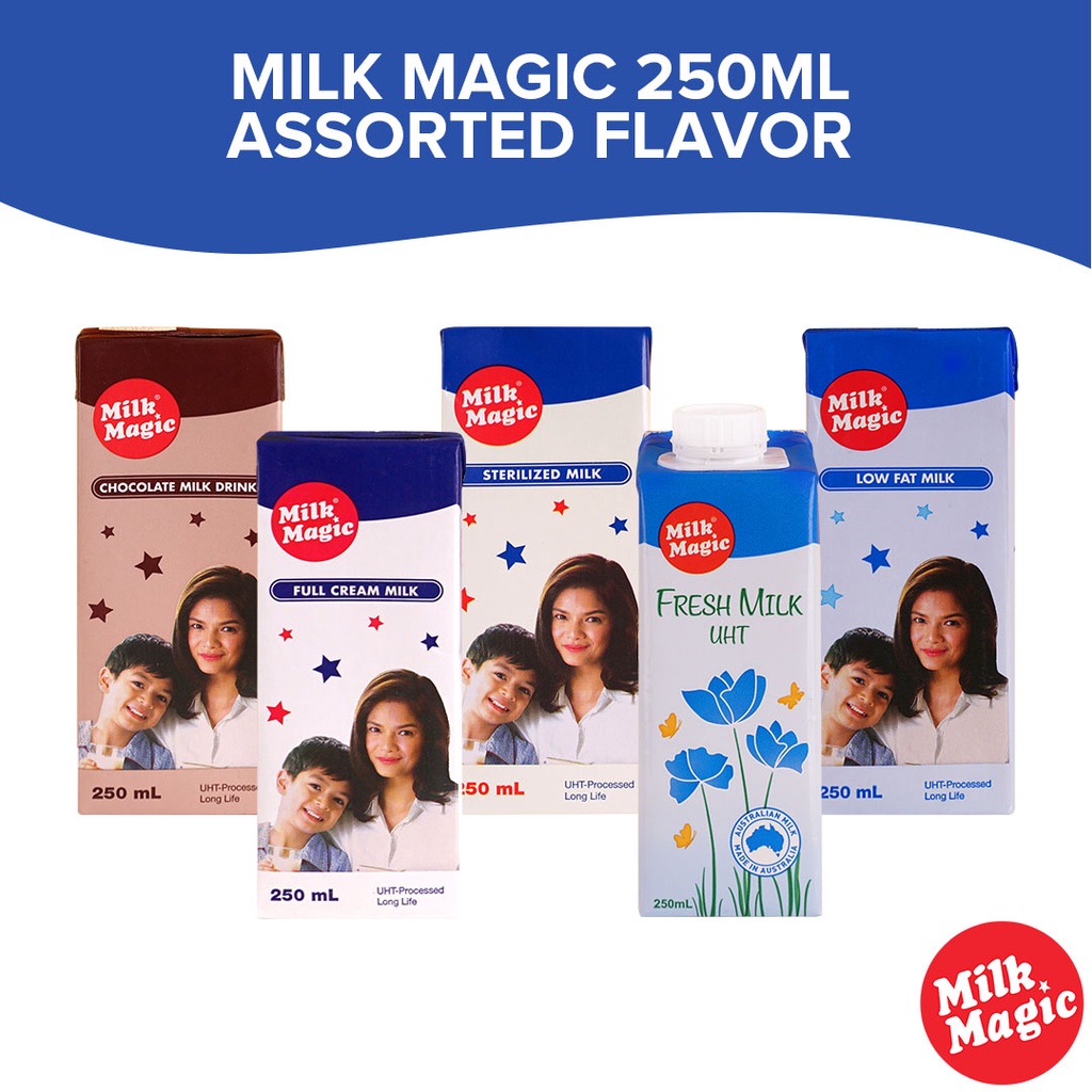 Milk Magic - 250ml Assorted Flavor | Shopee Philippines