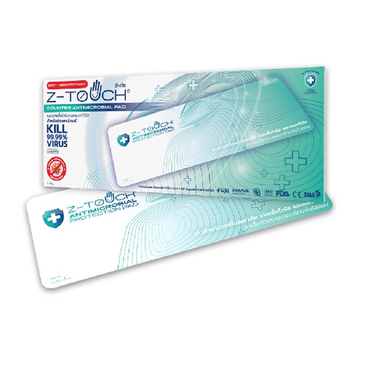 Z-Touch Counter Antimicrobial Pad (Disinfection Sheet White) | Shopee ...