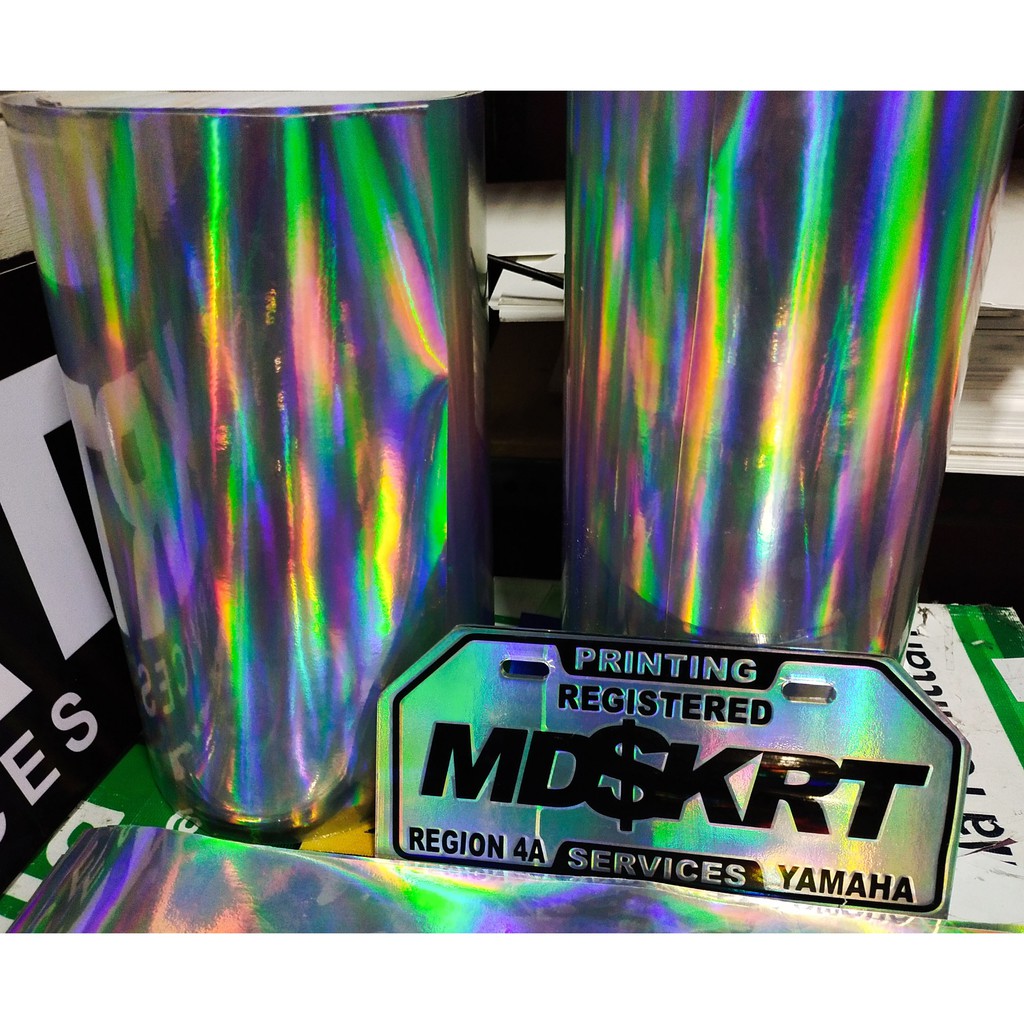 Sofie Printable Holographic/Hologram Vinyl Sticker Roll (Printable ...