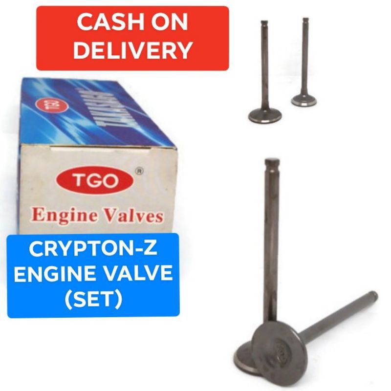 CRYPTON-Z ENGINE VALVE (SET) | Shopee Philippines