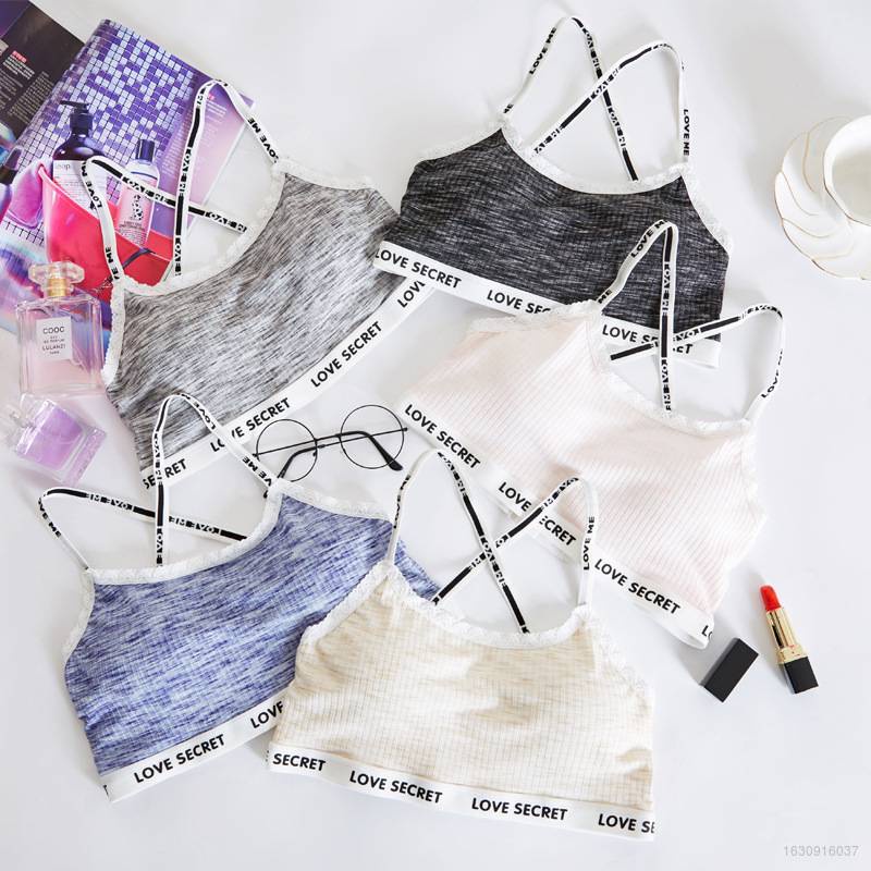 [Doly] Teens Bra For Girl Kids bralette tops Girls breast-wrapped ...