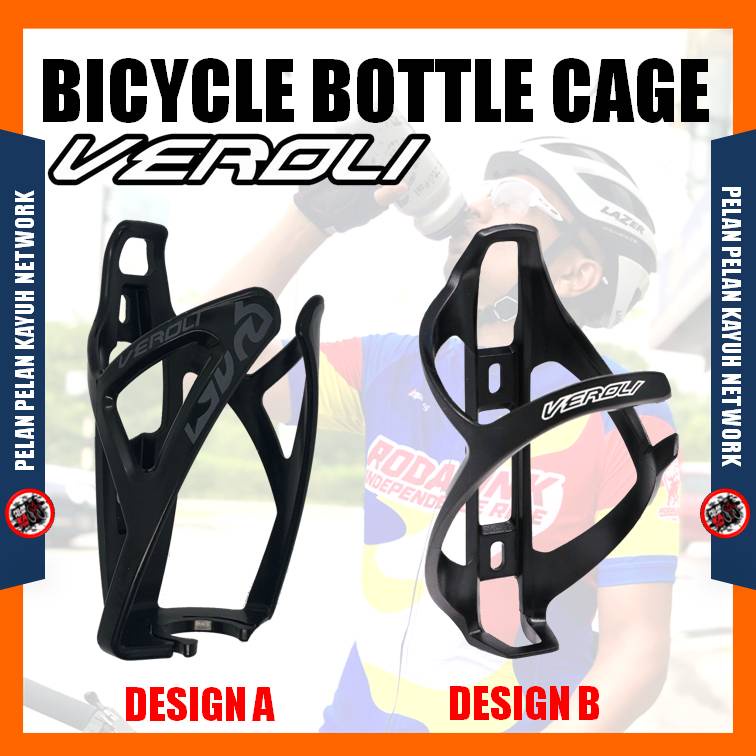 VEROLI PVC Bicycle Water Bottle Cage Tempat Letak Botol Air Basikal ...