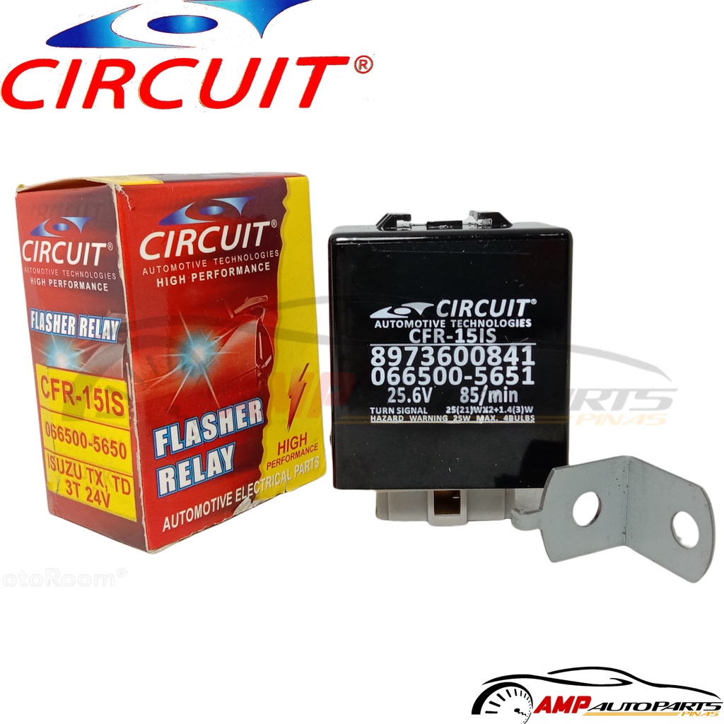 Flasher Relay for Isuzu TX , TD ( 3Termina - 24Volts ) 4 Bulds (CFR ...