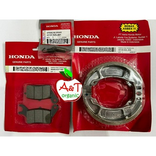 Honda Front Brake Pad & Brake Shoe For Pcx 150 Beat zoomer 1 Air blade ...