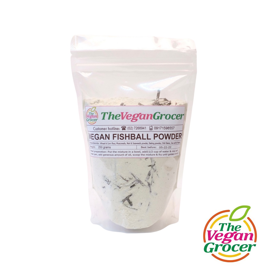 The Vegan Grocer Fish Ball Powder 250g | Shopee Philippines