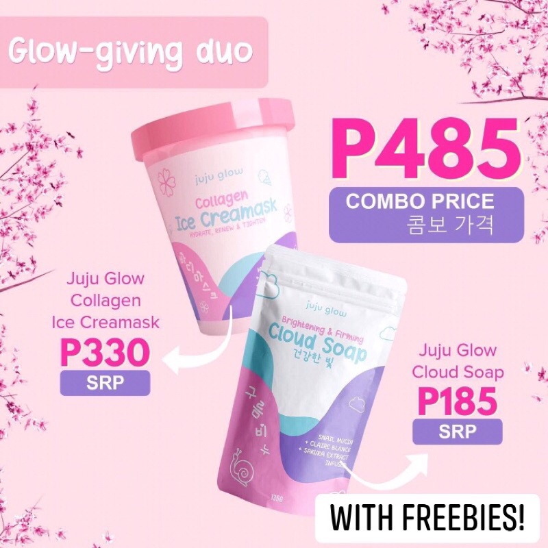 Juju Cloud Soap + Ice Cream Mask (Onhand) | Shopee Philippines