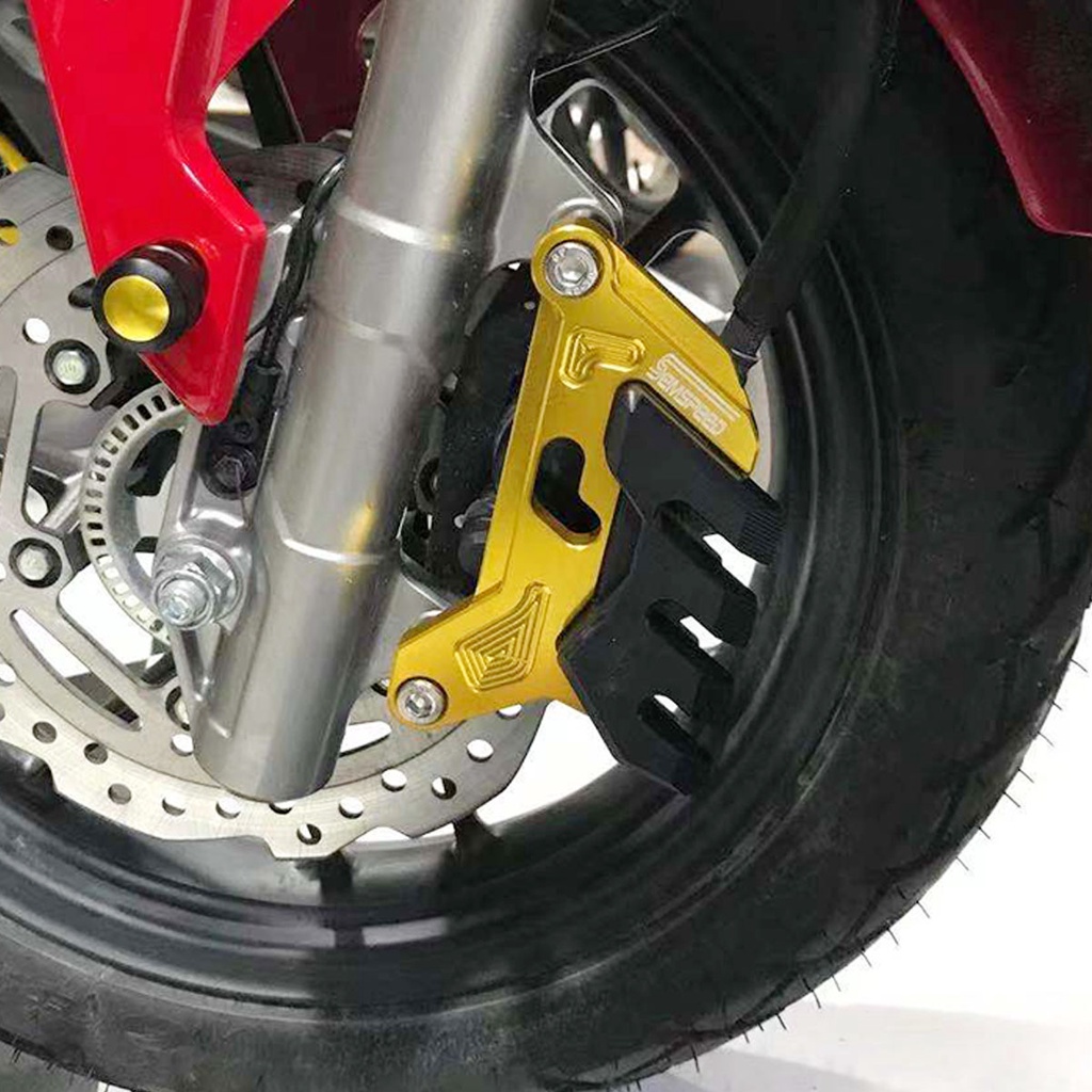 【SEMSPEED】 Motorcycle Front Disc Brake Pump Cover Guard Protector For ...