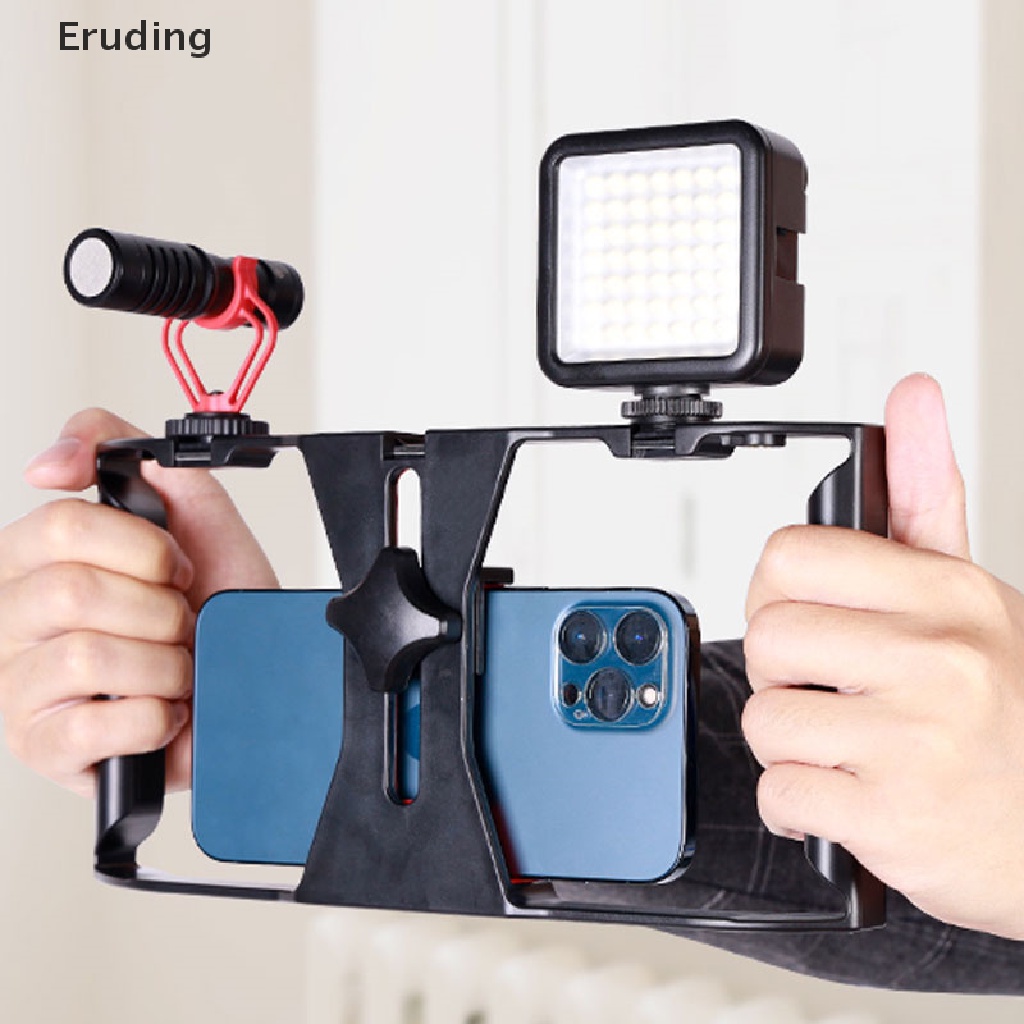 [Eruding] Video Camera Cage Stabilizer Mount Holder Handheld Frame Film ...