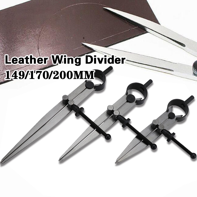 Carbon Steel Leather Wing Divider Adjustable Leather Spacing Gauges ...
