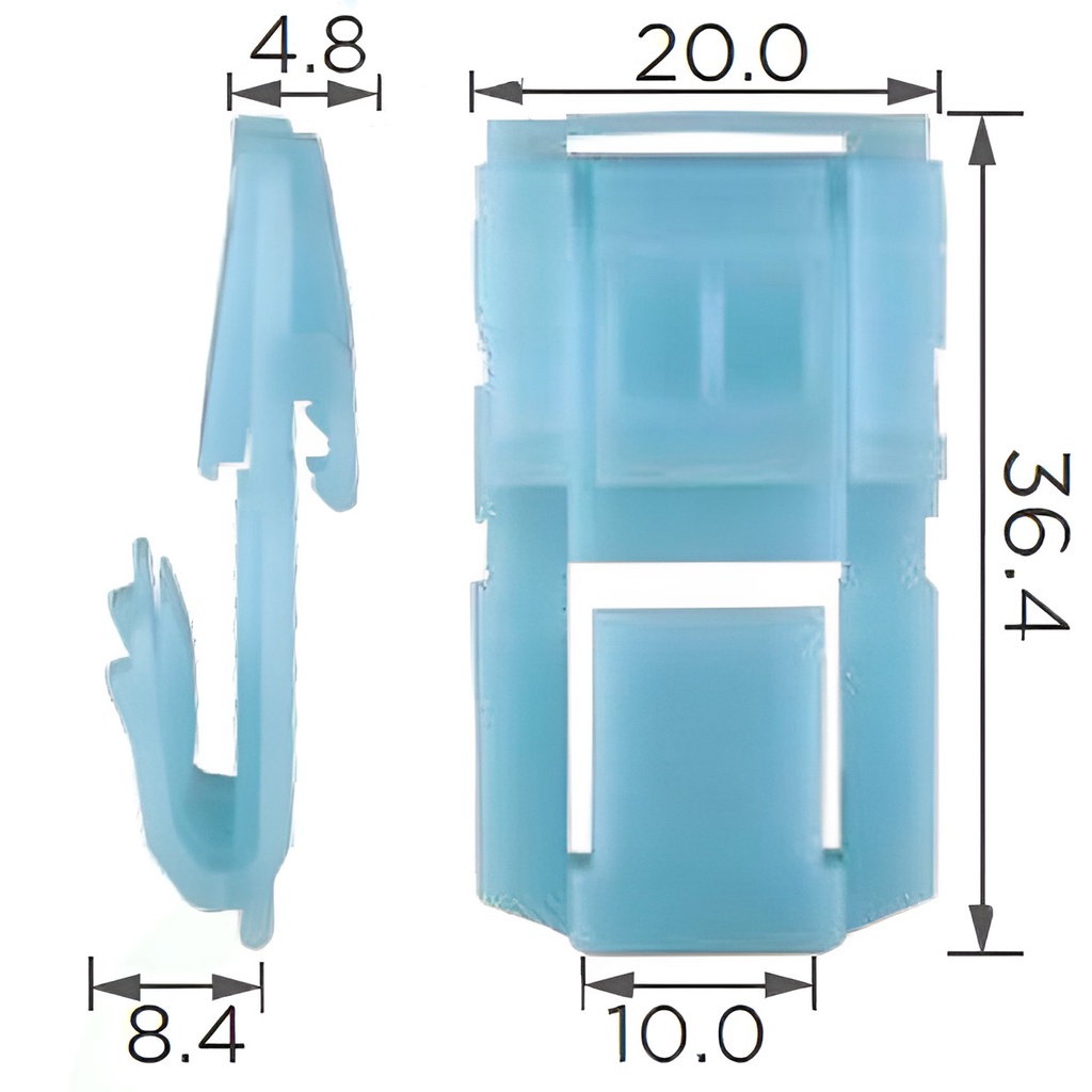 10pcs Honda Civic Door Molding Clip 91503TR0A01 | Shopee Philippines