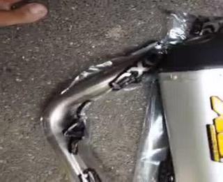 EXOS X6 PIPE for Click v3/v2/Nmax v2/M3/gear125/Gravis/soul gt125/aerox ...